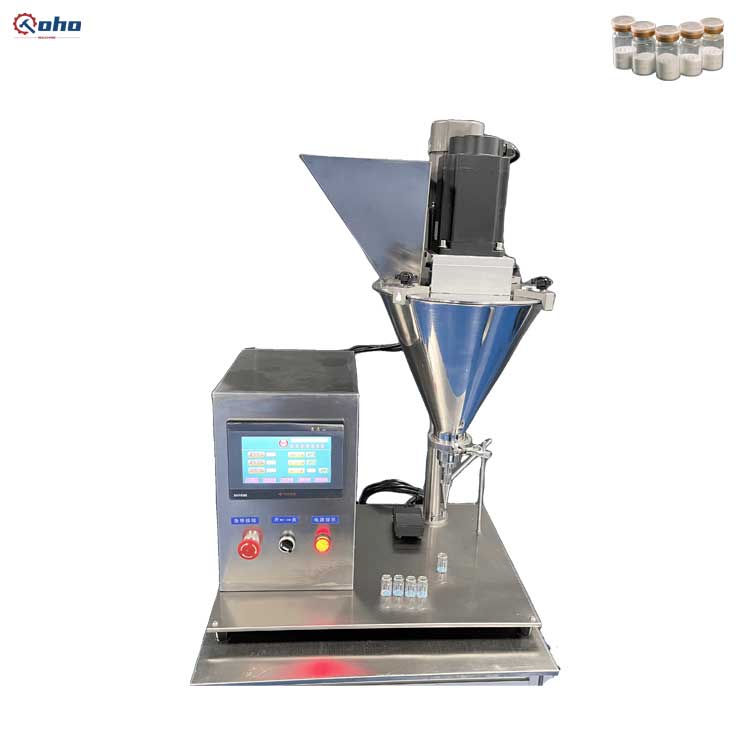 CohoMachine Semi automatic micro Dry Chemical Powder filling machine ...